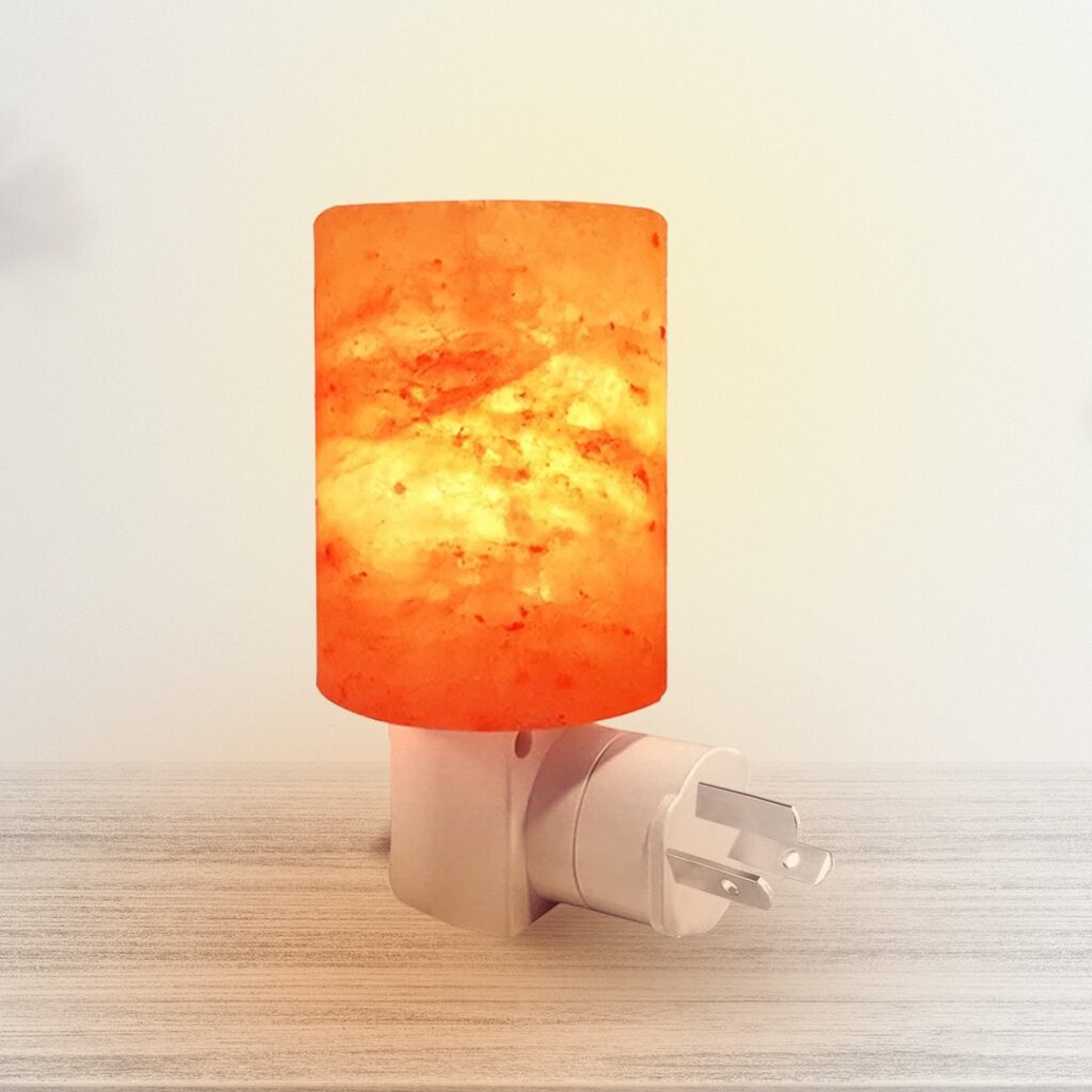 Himalayan Salt Lamp Cylinder 220V